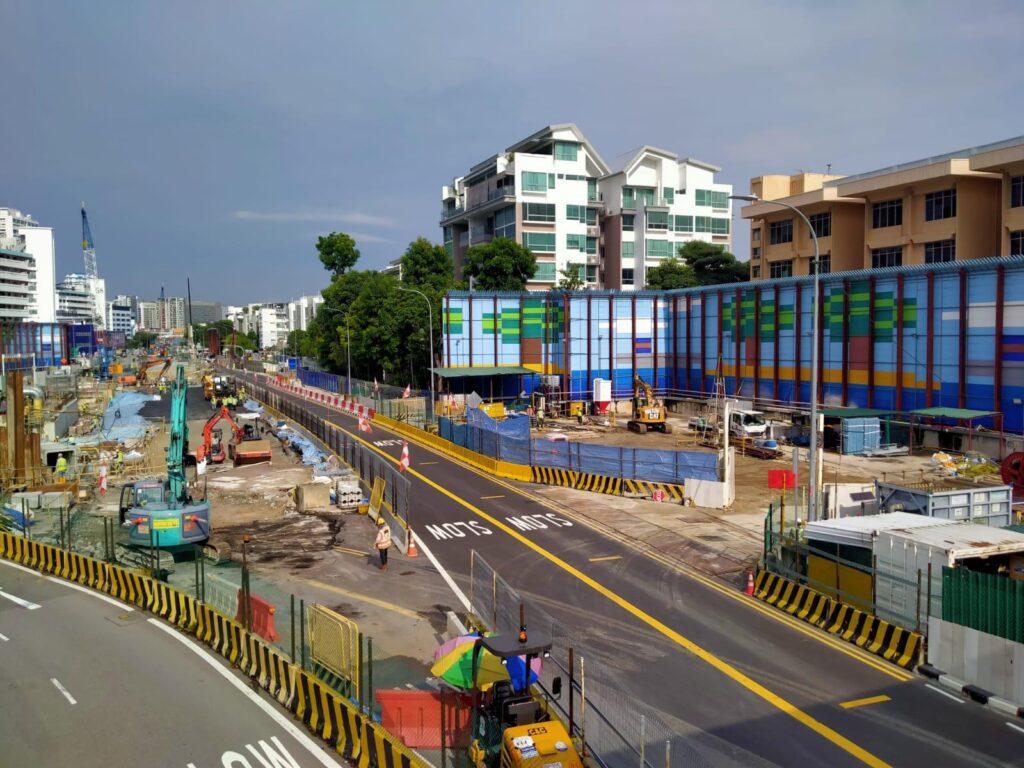 Thomson East Coast Line MRT LTA contract T3082 - Geosmart