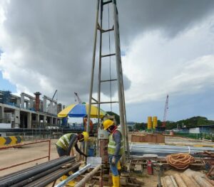 Thomson East Coast Line MRT LTA contract T313 - Geosmart